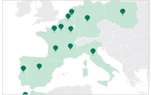 Nos implantations - Crédit Agricole Leasing & Factoring